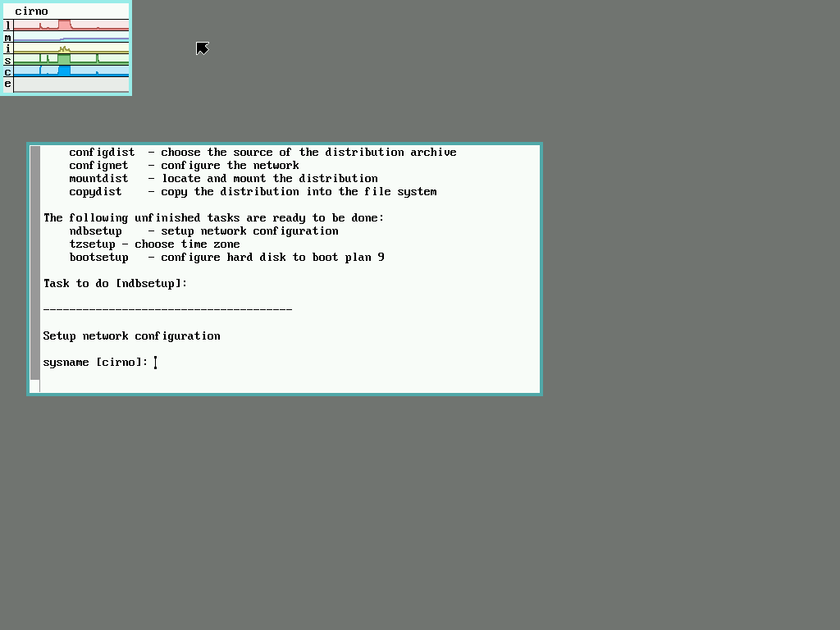 Shared post - Putting together tutorials on setting up Plan 9 ...