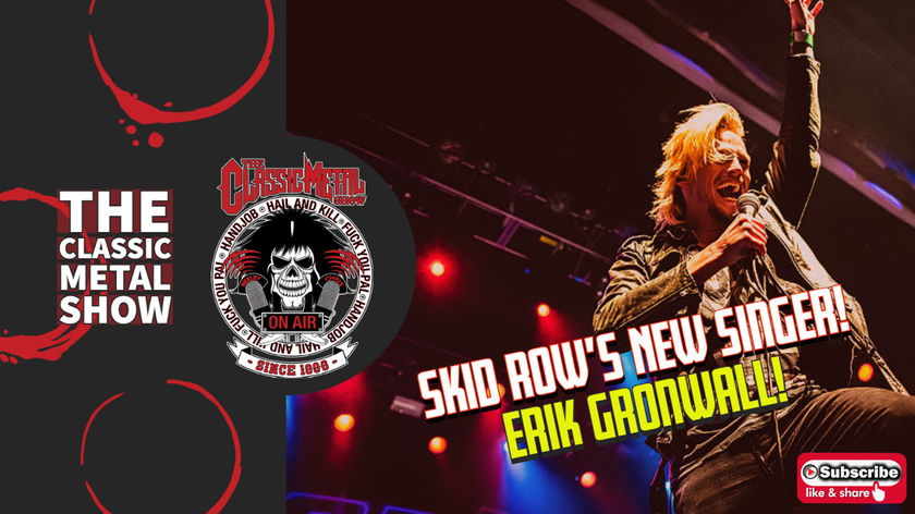 Shared post - Skid Row's New Singer! Erik Gronwall!