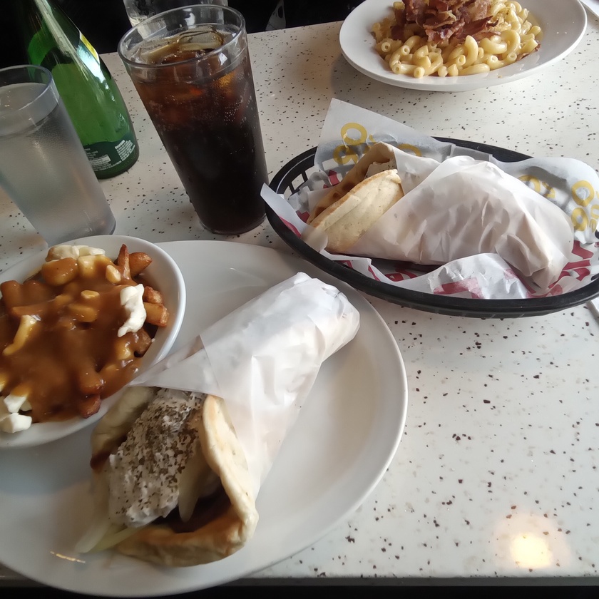 Shared post - Gyro Pita, Souvlaki Pita And A Pepsi For Me And ...