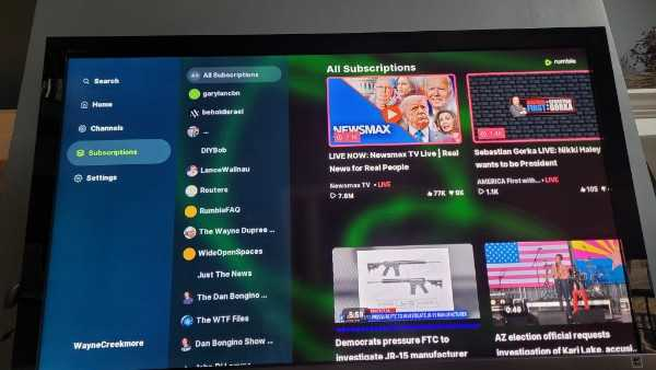 Shared post - Rumble Has Updated The Roku App