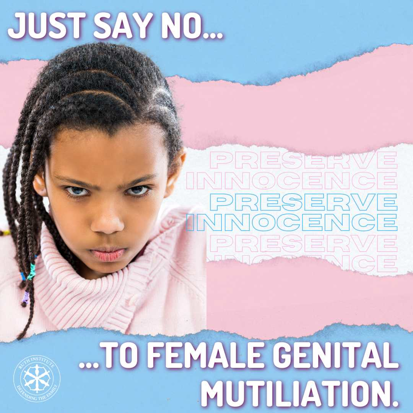 Shared post - Transgenderism Is the New Female Genital Mutilation