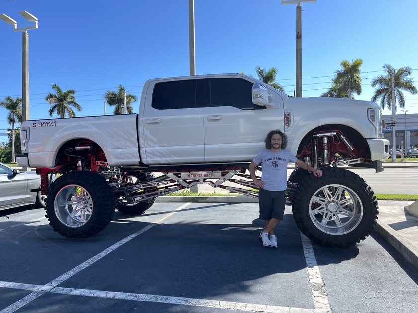 Shared post - Florida man gets new car!