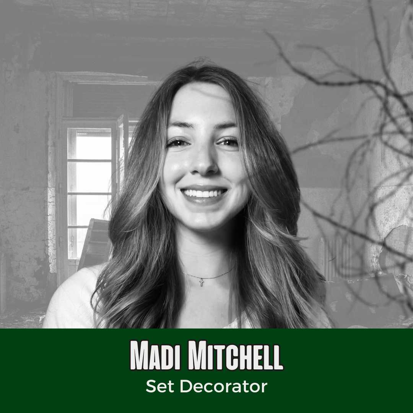 Shared post - Say hello to our Set Decorator, Madi Mitchell!
