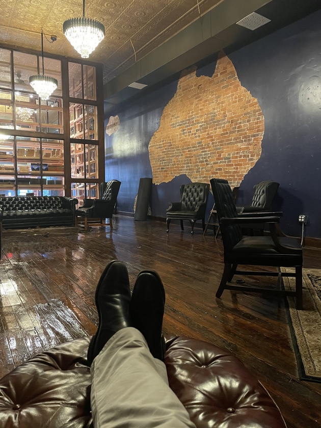 Shared post - Cigar lounge pic