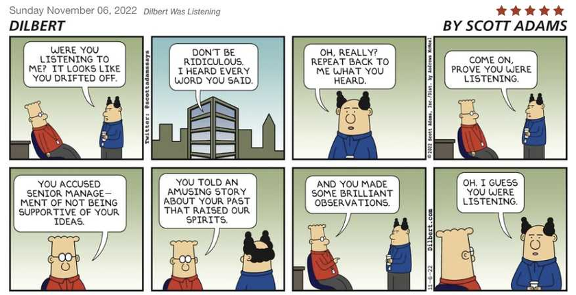 Shared post - Dilbert Nov 6, 2022