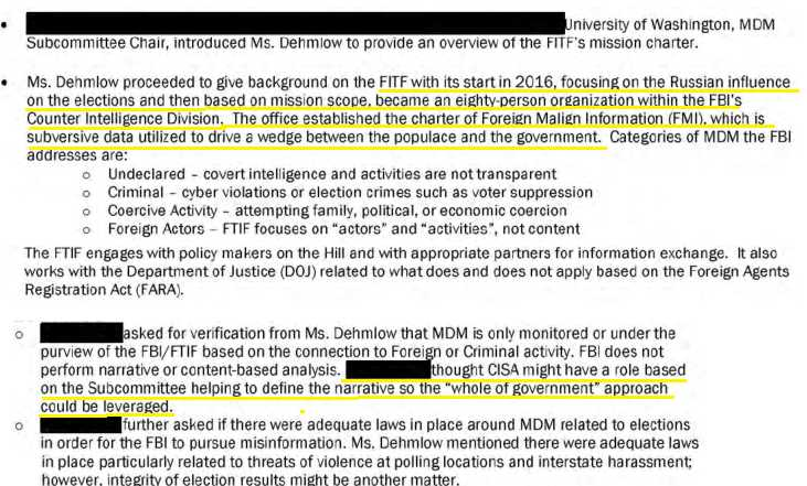 Shared post - What role did Laura Dehmlow, Section Chief for the FBI's ...