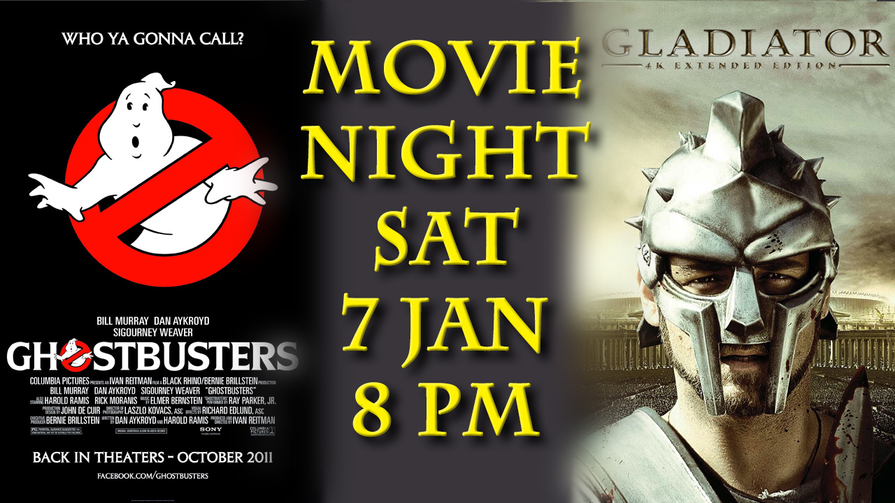 Shared post - Saturday Movie Night - 7 JAN 8PM EST