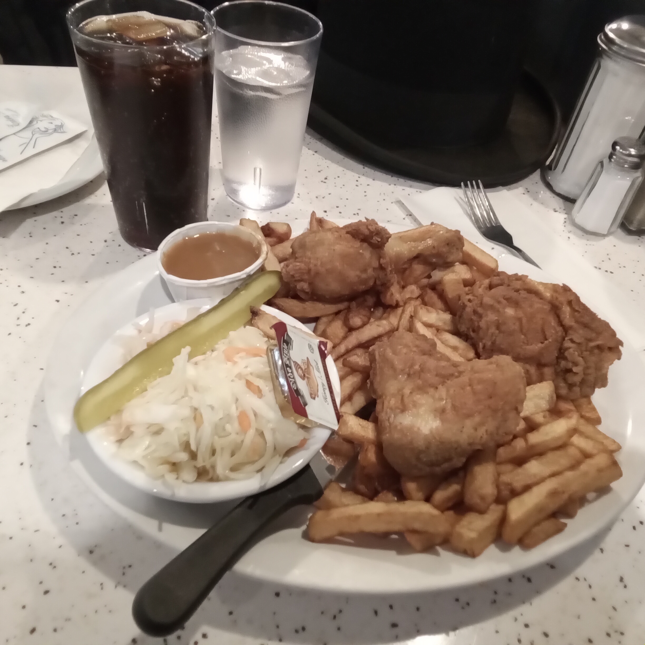Shared post - All Dressed Submarine, Poutine And A Pepsi. 🐗🐽🐷🐖🥪🍟🧀 💜🖤😂🤣