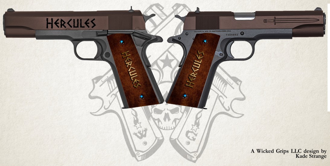 Shared post - Hey…here it is the Hercules Hand Gun. Custom ...