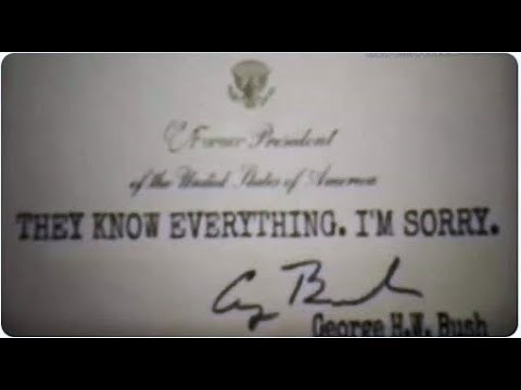 Shared post - What was in the envelope on George H.W. Bush funeral