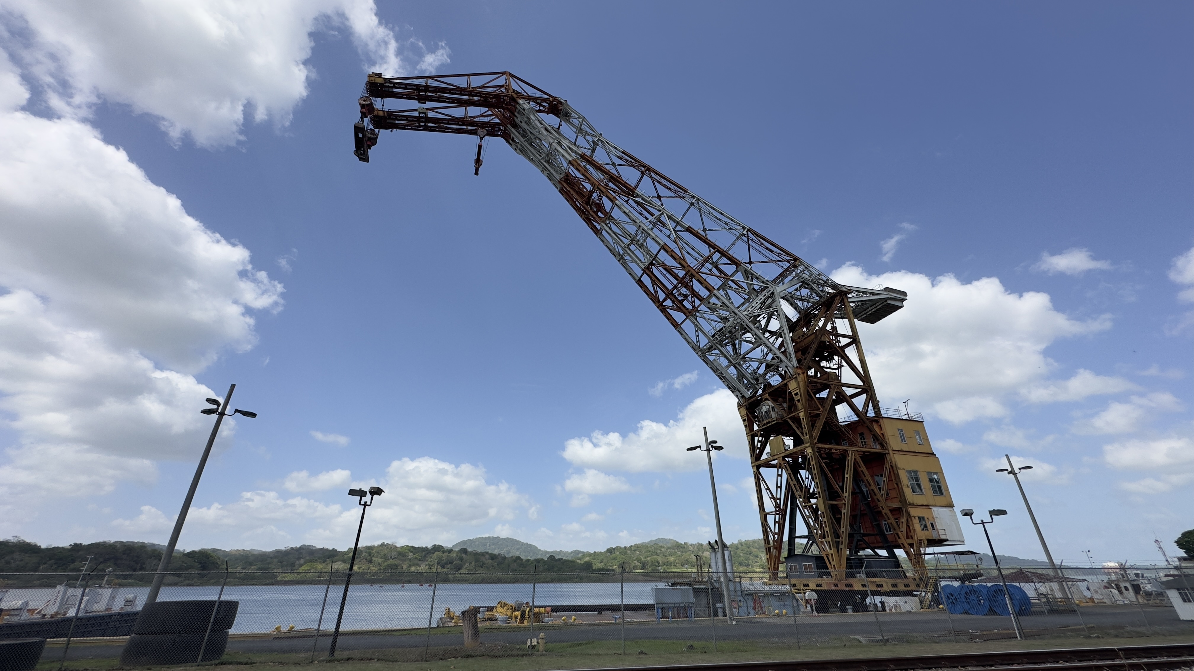 Shared post - Herman the German Crane — Panama Canal