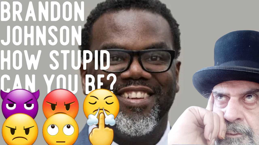 Shared post - New Chicago Mayor Brandon Johnson Is An Idiot. 👿😡😤😠🙄🖕