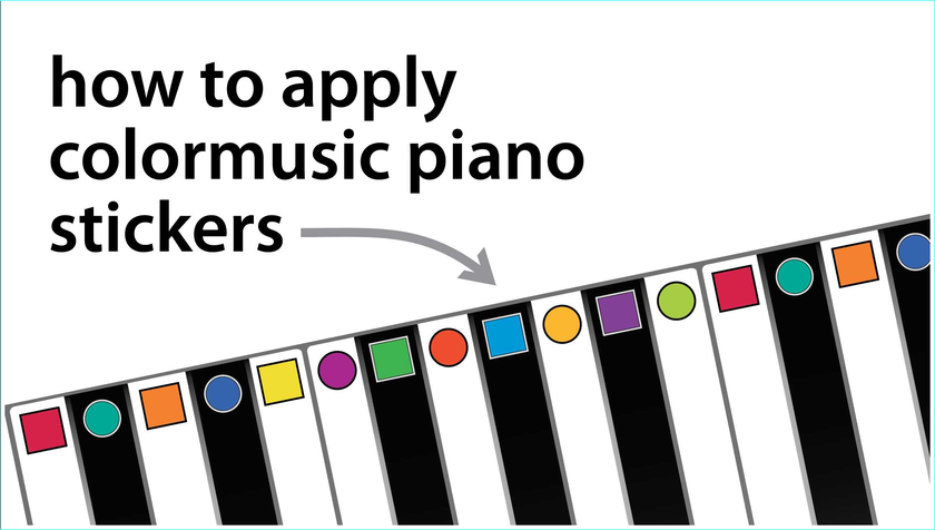 Shared post - 50 | How to Apply ColorMusic Piano Labels