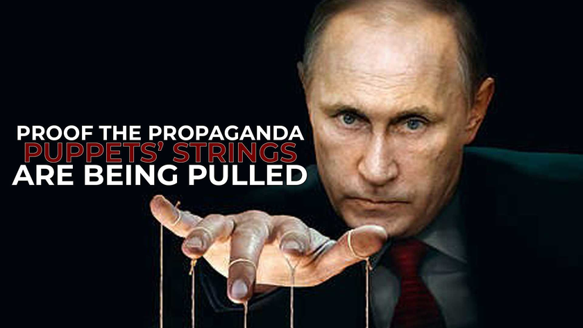 Shared post - PROOF THE PROPAGANDA PUPPET STRINGS ARE BEING PULLED